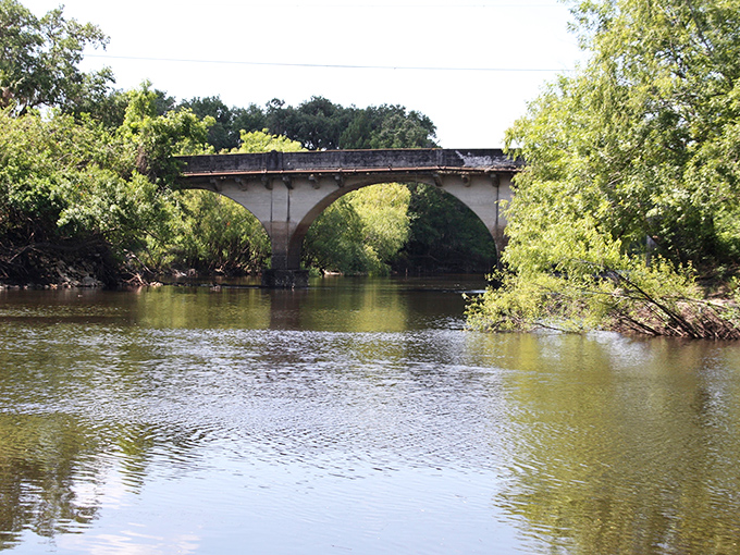 This old bridge spans more than just the Peace River &ndash; it connects modern Arcadia to its transportation heritage.