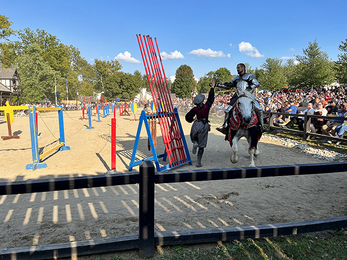 The Ohio Renaissance Festival brings medieval pageantry to the Midwest, proving that knights in shining armor never go out of style.