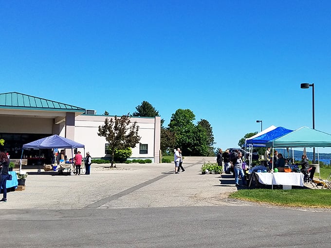 The farmers market isn't just shopping&mdash;it's social hour with benefits. Fresh produce and local crafts create the perfect excuse for community connection.