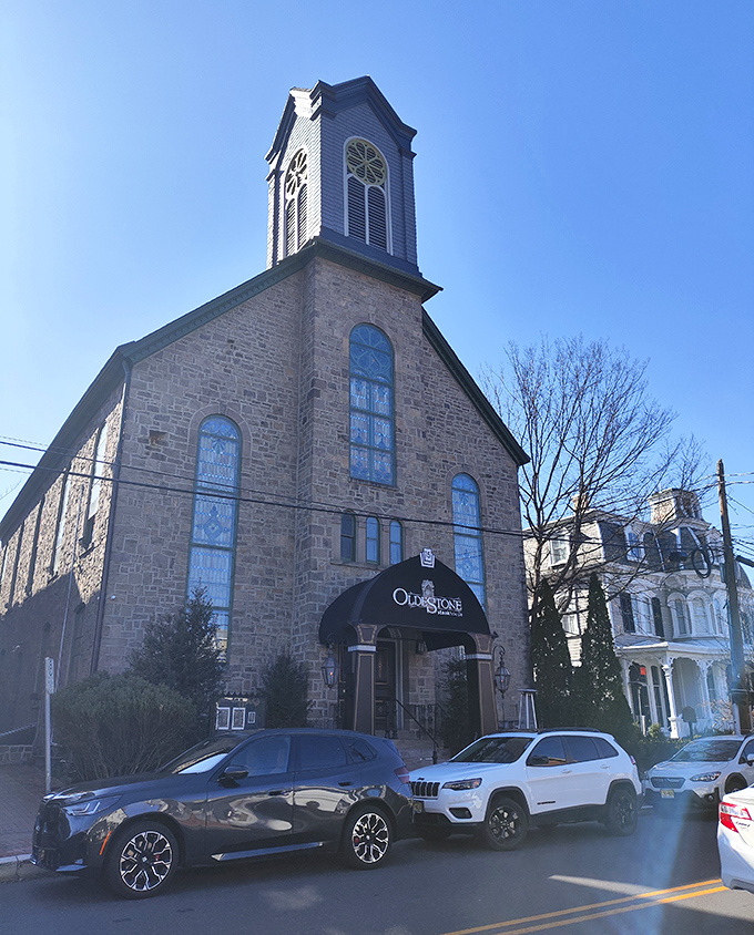 Oldestone Steakhouse combines historic architecture with modern culinary magic, like time travel with excellent table service.