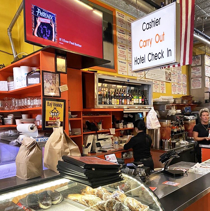 Where culinary dreams come true&mdash;the order counter at Chick & Ruth's, gateway to a world of comfort food possibilities.