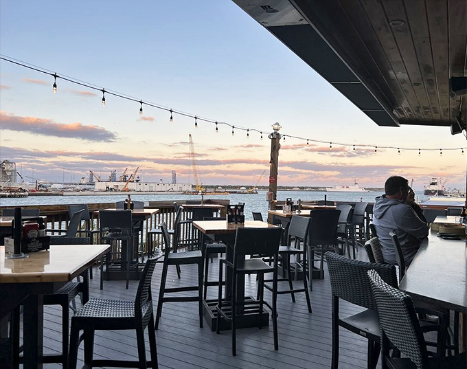 Sunset views that turn dinner into theater, where Mother Nature provides the entertainment free of charge.