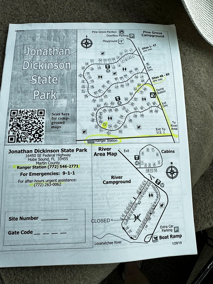 The treasure map to outdoor bliss. This campground guide is essentially the adult version of a summer camp orientation packet.