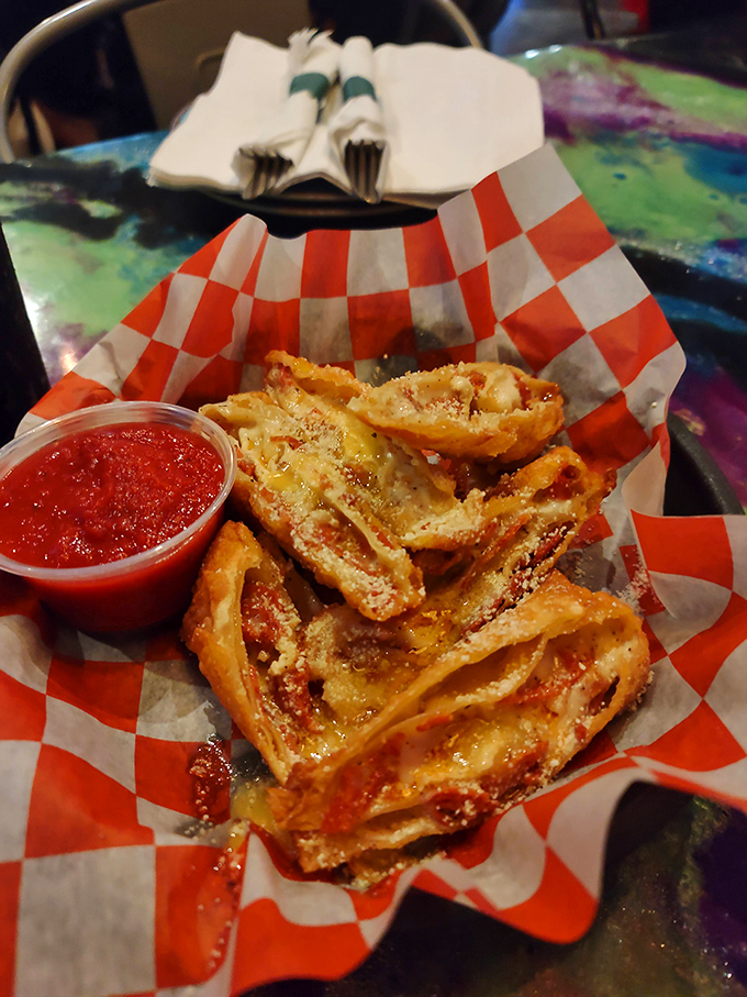 Pepperoni eggrolls: where Italian tradition meets Asian technique in a crispy, cheese-filled romance that nobody saw coming but everyone approves of.