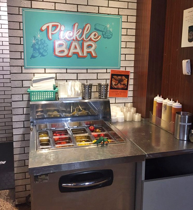 The Pickle Bar &ndash; where cucumbers go to fulfill their destiny and your sandwich finds its perfect tangy companion.