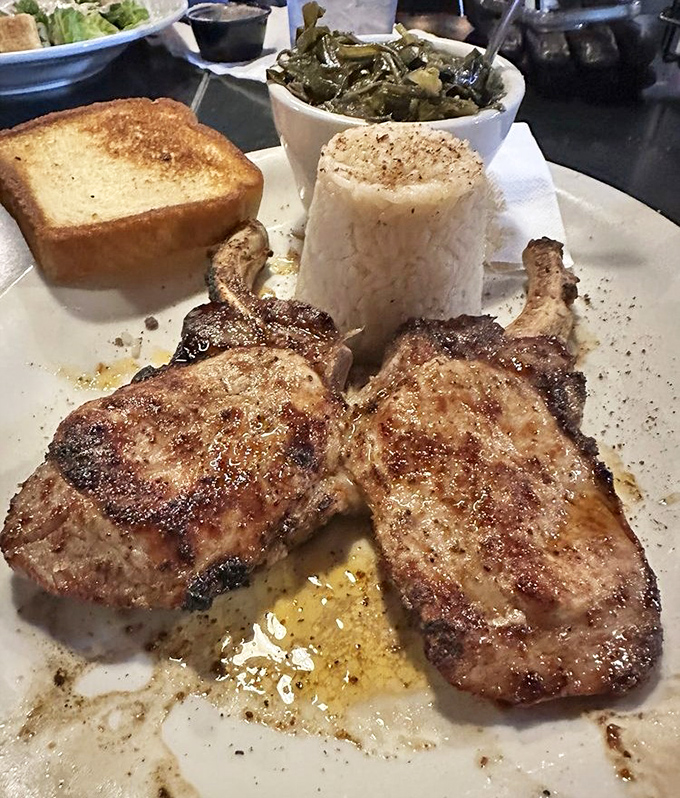 These pork chops have the kind of sear that makes other grilled meats jealous.