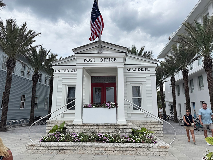 Seaside's post office might be the most photographed mail facility in America &ndash; a tiny architectural gem that makes sending postcards feel like participating in a Norman Rockwell painting.