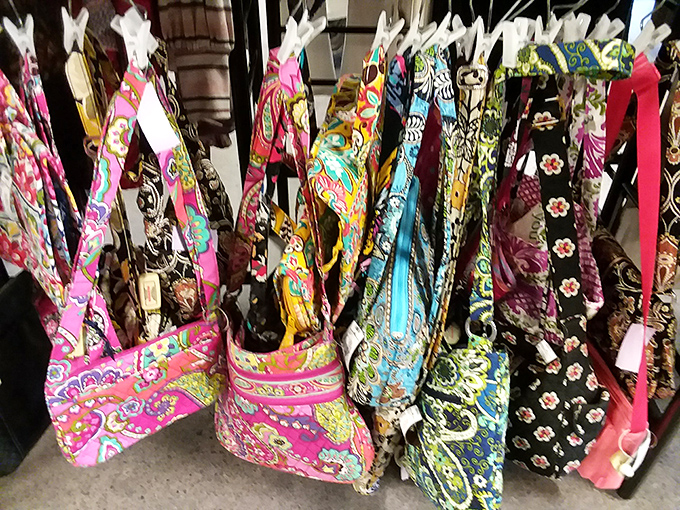 Handbag heaven where designer dreams meet realistic prices, proving you don't need to finance a purse like it's a small car.