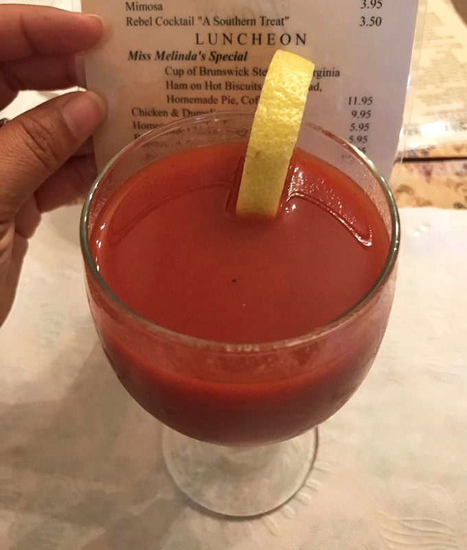 The Rebel Cocktail: liquid Southern charm with just enough kick to make you consider extending your vacation indefinitely.