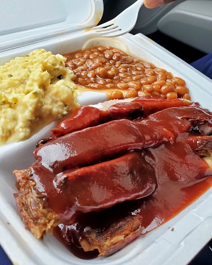 When your ribs arrive with that glistening sauce and perfect bark, it's not just lunch&mdash;it's an event worthy of canceling afternoon plans.