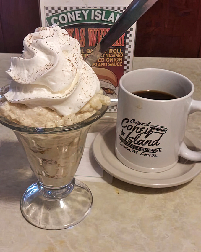 Rice pudding and coffee &ndash; the perfect finale to a meal that reminds you some pleasures never need upgrading or reimagining.