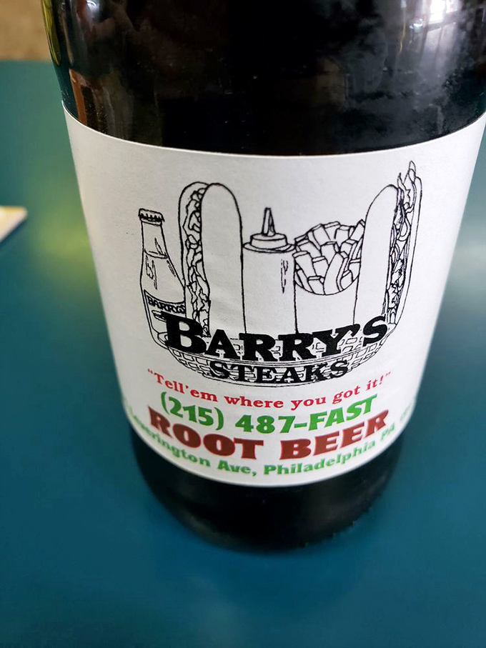 Root beer with a side of hometown pride. The label says "Tell 'em where you got it" because some experiences are worth bragging about.