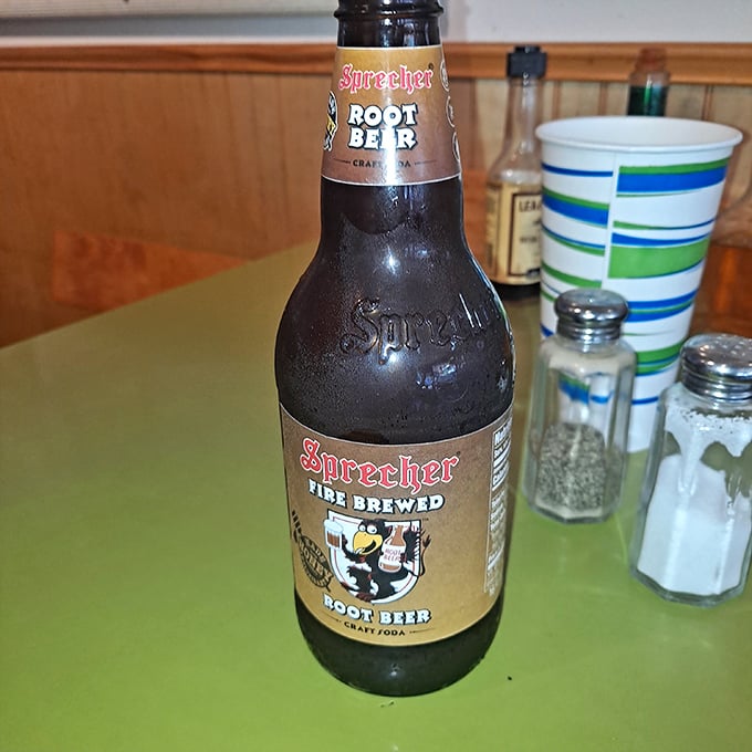 Nothing complements a burger like an ice-cold Sprecher root beer. It's like the universe created these two flavor profiles specifically to meet.