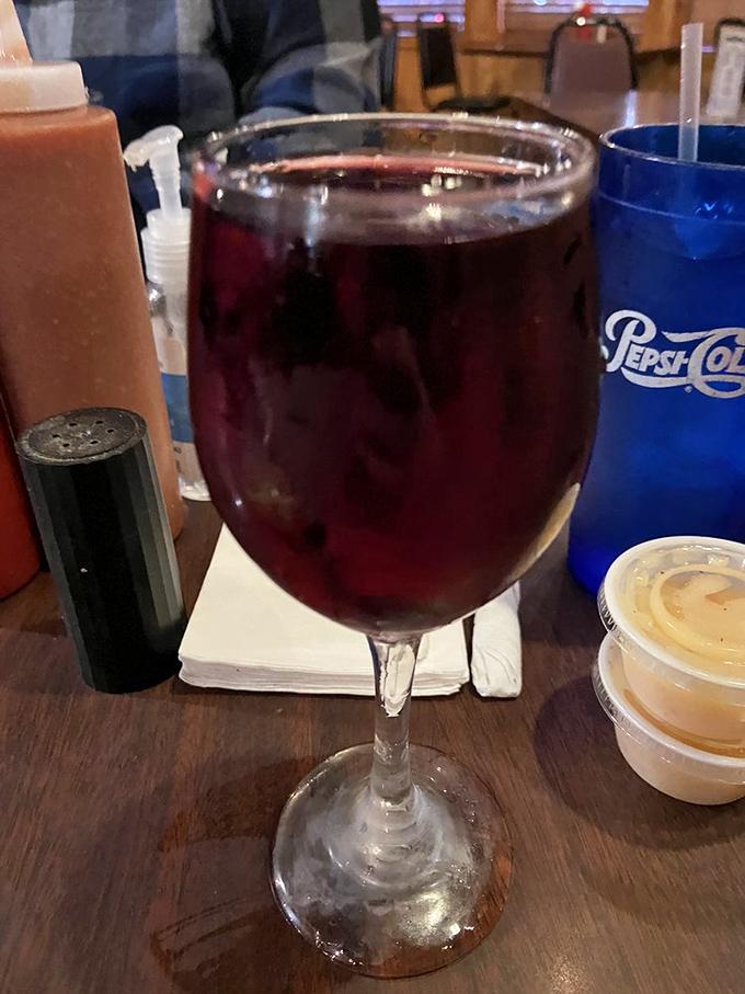 That's not just sangria&mdash;it's liquid relaxation in a stemmed glass, perfect for washing down whatever treasures emerge from the kitchen.