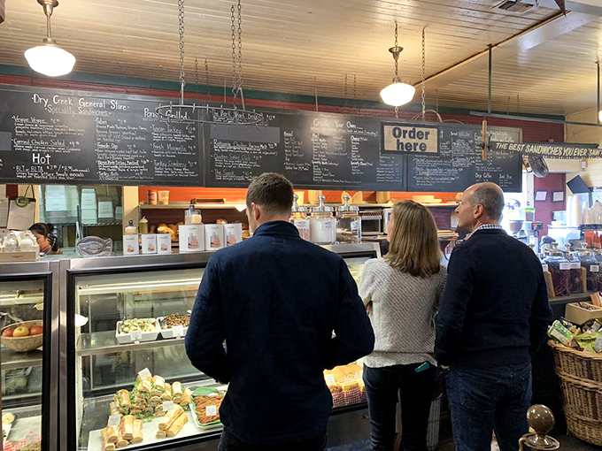 The moment of anticipation&mdash;customers contemplating life's most important decision: which legendary sandwich will be theirs today?