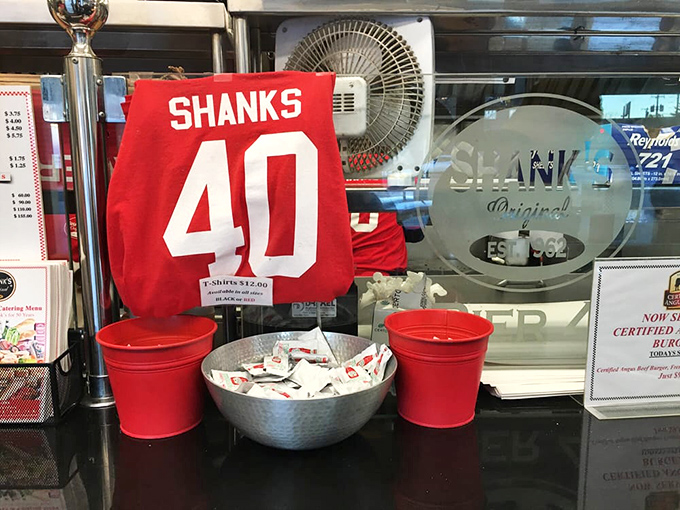 Shank's isn't just a place&mdash;it's a movement worthy of merchandise. That "40" jersey is the Philadelphia equivalent of rock band tour swag.