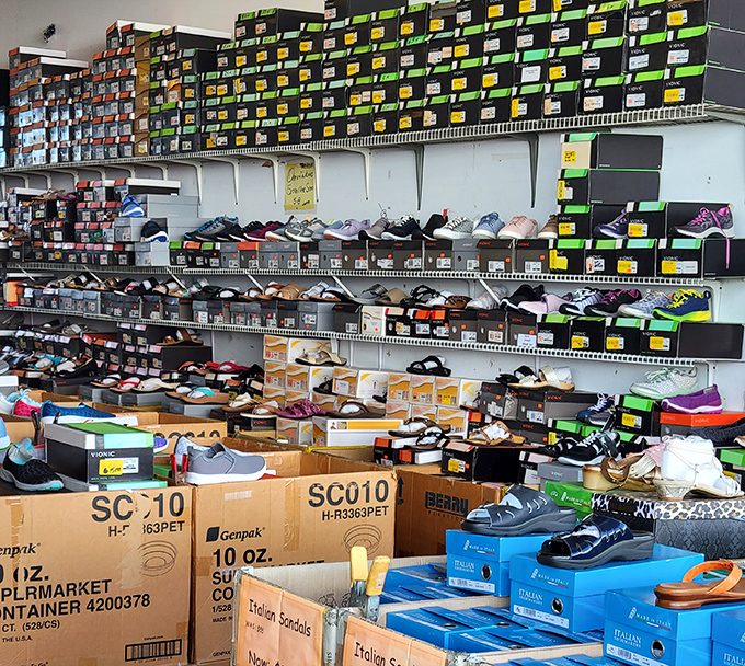 Shoe heaven for the budget-conscious fashionista. From Italian sandals to sneakers, your feet and wallet can both leave happy.