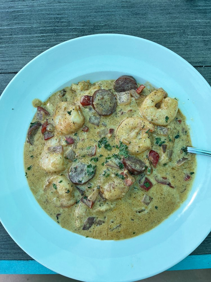 Shrimp and grits: the Southern power couple that proves opposites attract. Creamy meets briny in a romance that never gets old.