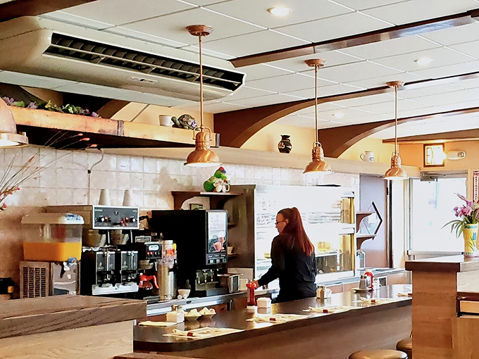 The counter &ndash; where solo diners find community, regulars get their "usual," and the coffee never reaches the bottom of the cup.