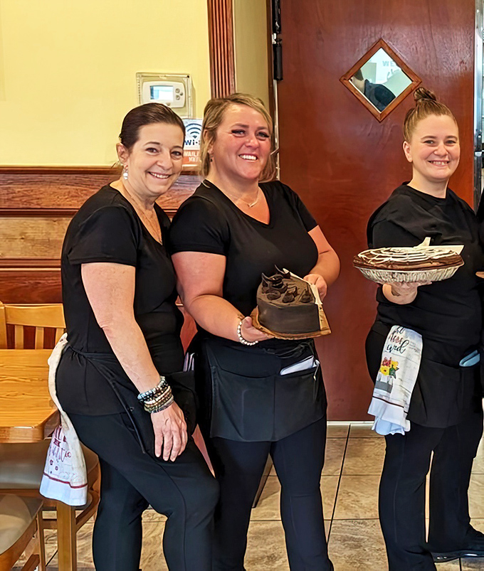 The real magic behind any great diner &ndash; a team that treats you like family. These smiles aren't just for the camera; they're the genuine article.