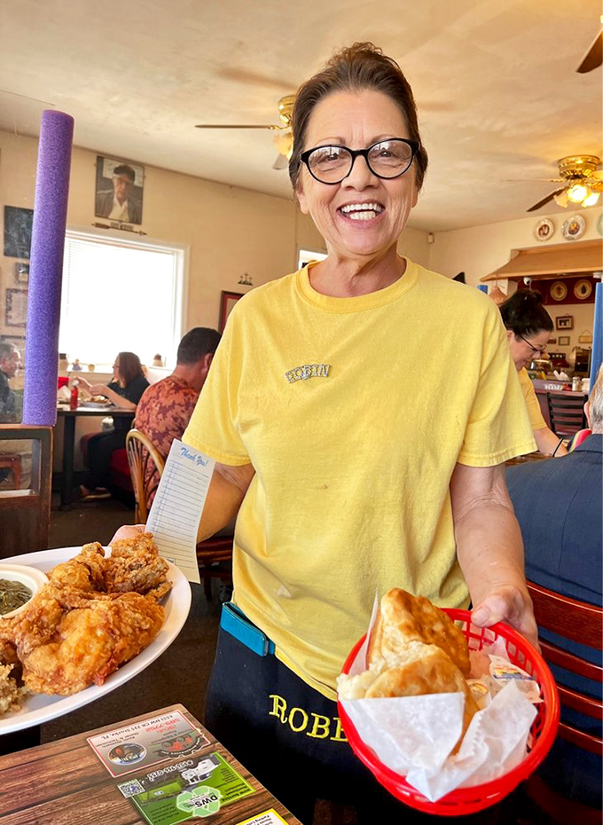 The staff delivers plates with the confidence that comes from knowing they're serving something genuinely good.