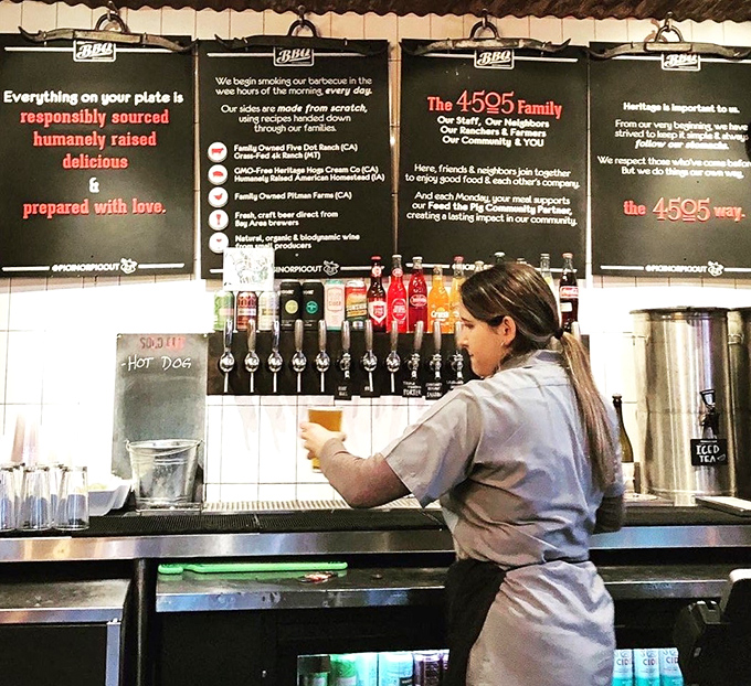 Behind every great BBQ joint is a team that understands the sacred responsibility of proper meat preparation. These folks get it.