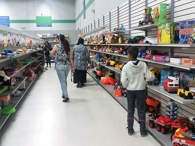 Fellow treasure hunters on safari, stalking the elusive perfect find through aisles of infinite possibility.