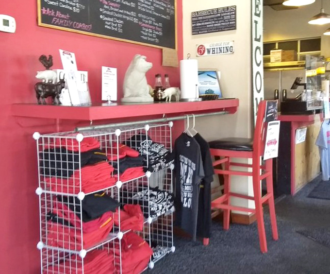 When the food is this good, you want to take the memory home. T-shirts: the souvenir that won't trigger TSA alarms.