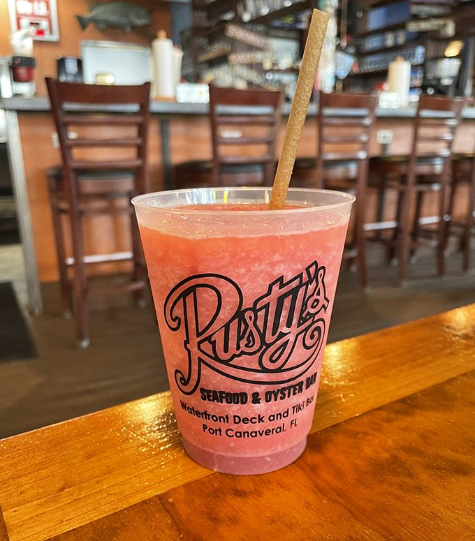 A strawberry daiquiri that tastes like summer vacation decided to take liquid form.