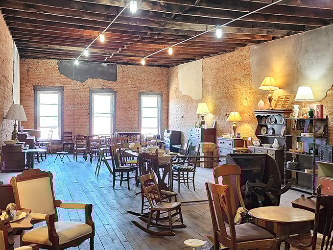 This isn't just furniture&mdash;it's a gathering of wooden personalities waiting for their next dinner conversation or family game night.