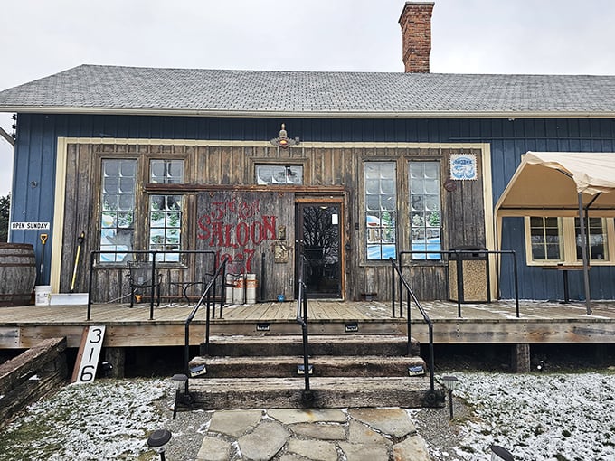 The Third Rail Saloon looks like it was plucked from a Western movie set. Those weathered boards have stories that would make your bartender blush.