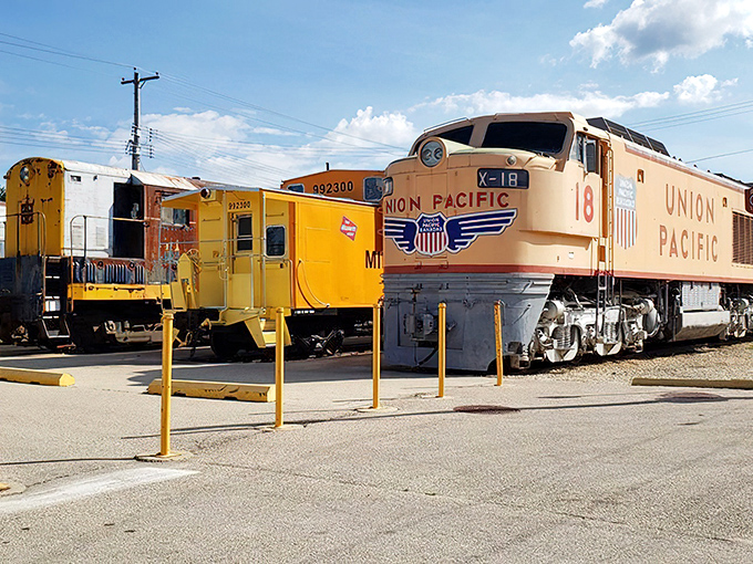 Sleeping giants of steel, waiting patiently to show you how America really moved.