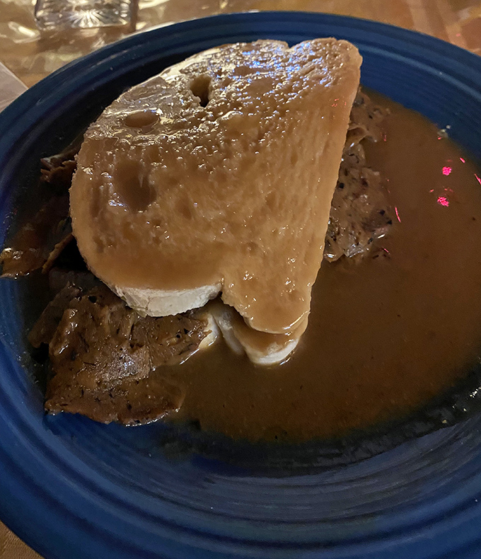 Comfort food that happens to be vegan. That gravy could make even your meat-loving uncle say, "Pass the seitan, please."