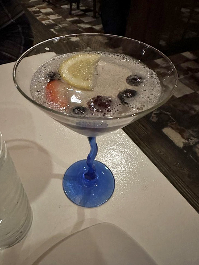 This cocktail isn't just a drink&mdash;it's a sparkling conversation starter with fruit notes that sing and bubbles that dance. Cheers to liquid sophistication!