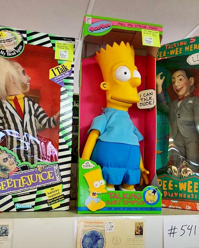The '90s called and they're jealous you found this! Bart Simpson, Beetlejuice, and Pee-wee Herman&mdash;the holy trinity of vintage pop culture.