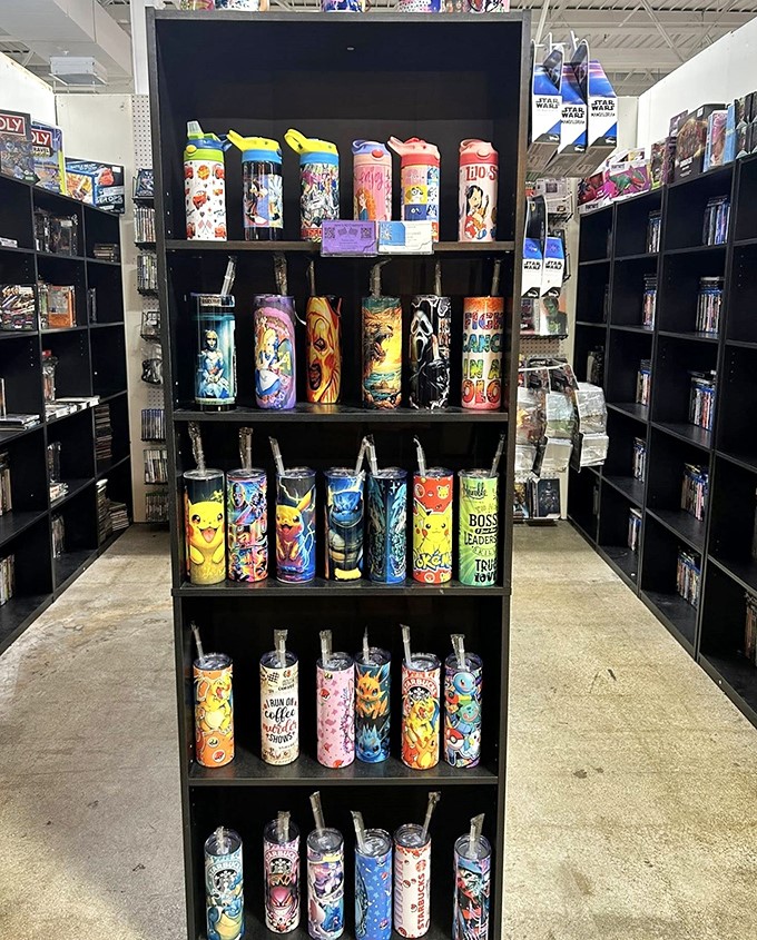 Pop culture sips! These character-themed tumblers prove you're never too old to drink your morning coffee with Pikachu or Star Wars.