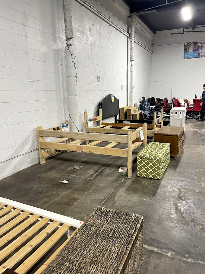 Bed frames sturdy enough for decades of Sunday morning coffee and newspaper reading, priced for today's budget.