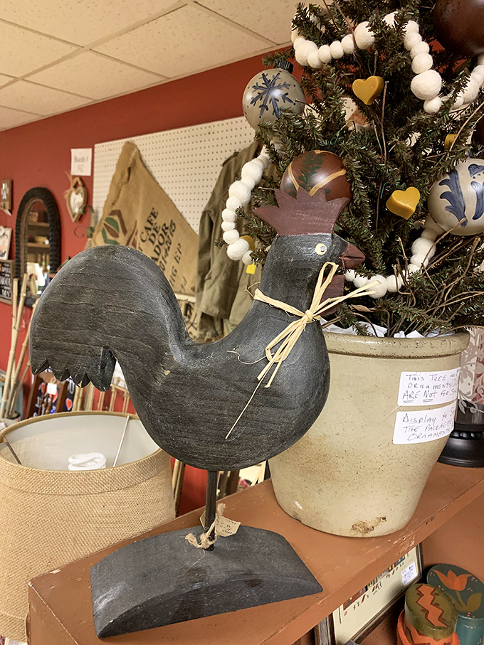 This wooden rooster isn't just farmhouse chic&mdash;it's the original alarm clock, reminding us of mornings before smartphones rudely buzzed us awake.