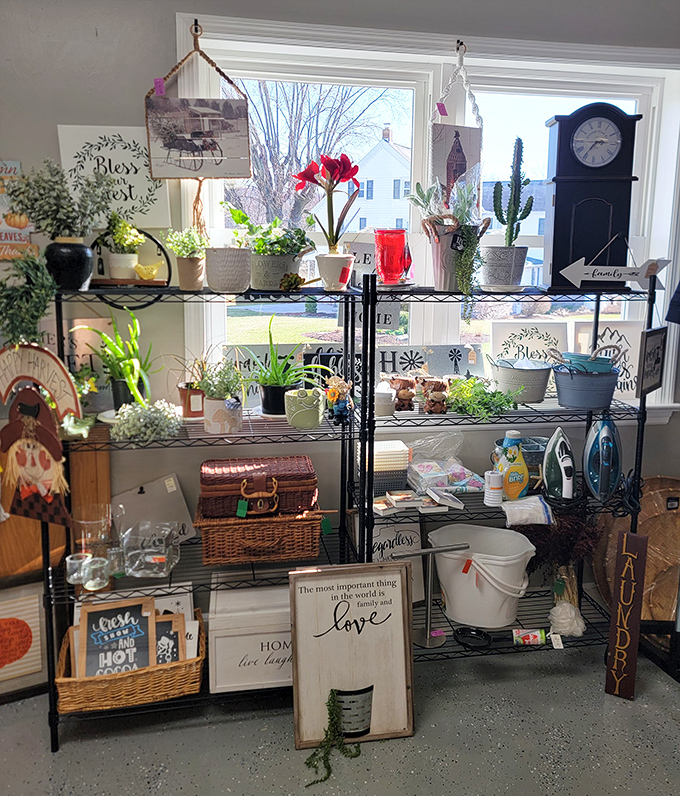 A garden center in miniature, where faux plants offer the joy of greenery without the commitment issues of the real thing.