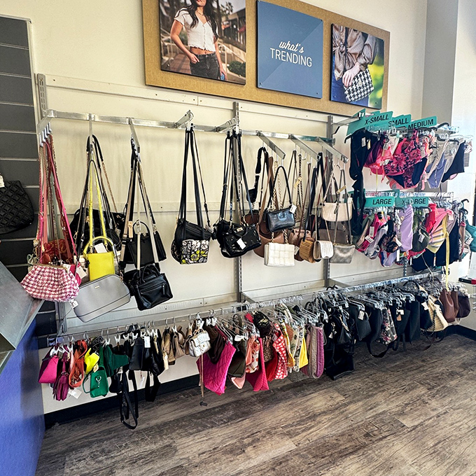 Handbag heaven where designer dreams meet realistic budgets&mdash;proving your accessory game can be strong without weakening your savings account.