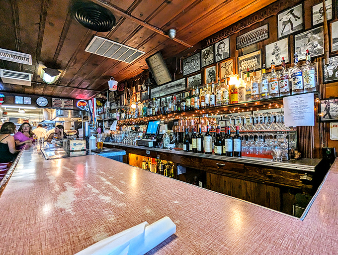 The bar at Luigi's isn't trying to be trendy&mdash;it's been perfecting the art of the perfect pour since before mixology was a career choice.