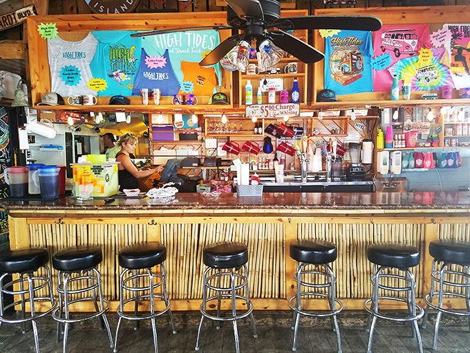The bamboo-fronted bar isn't trying to be a trendy tiki lounge &ndash; it's the real deal, a place where locals have been unwinding for generations.