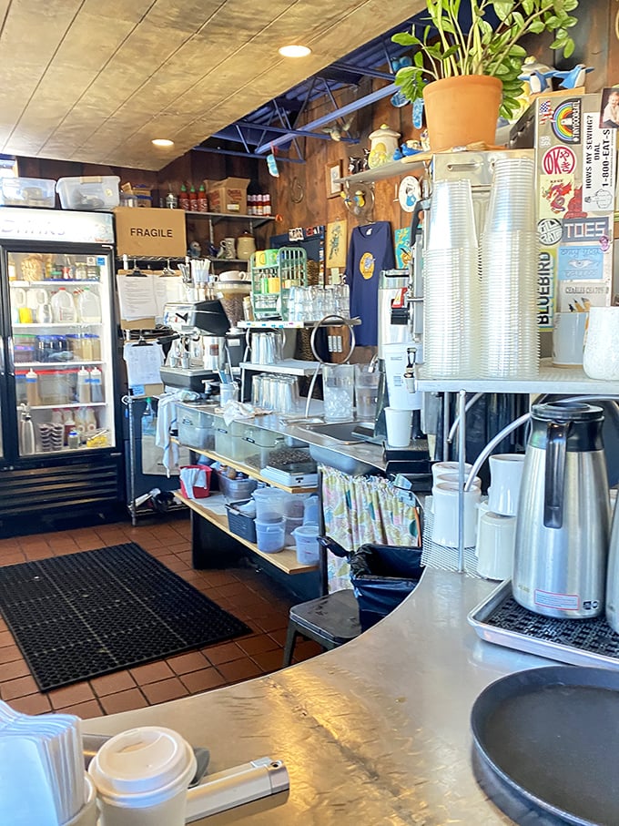 The coffee station&mdash;where morning magic begins. Simple, efficient, and ready to transform sleepy humans into functioning members of society.