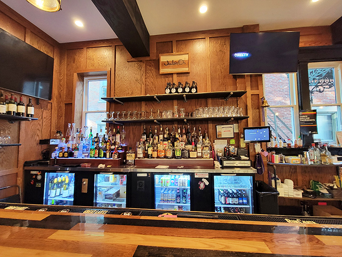 Behind every great meal is a well-stocked bar. This one's ready to pour whatever your day requires&mdash;celebration or consolation.