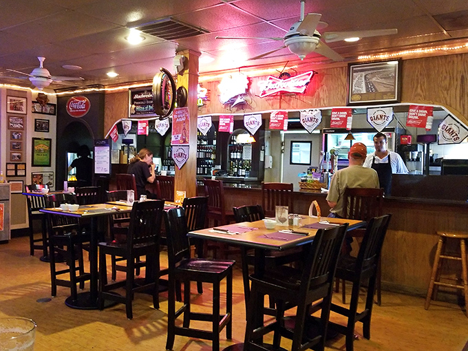 The bar area &ndash; where strangers become friends and friends become regulars, all united by the universal language of great food.