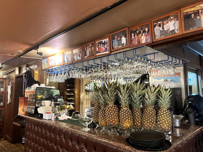 The bar stands ready with pineapples and promises &ndash; because every great meal deserves a proper prelude.