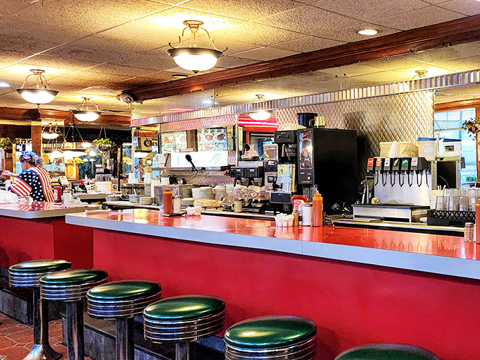 The counter &ndash; where solo diners find community, coffee cups are never empty, and the short-order ballet unfolds before your eyes.