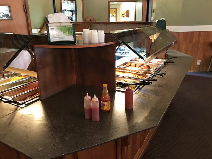 The buffet line&mdash;where diet plans go to die and "just one more spoonful" becomes your new mantra for the afternoon.