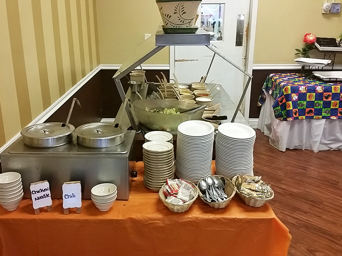 The buffet setup isn't just a meal&mdash;it's a choose-your-own-adventure story where every ending is delicious.