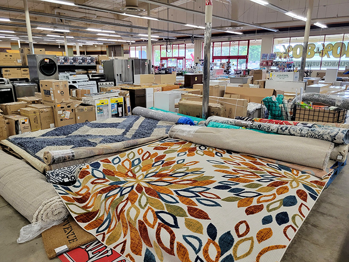 These vibrant area rugs don't just tie the room together&mdash;they transform it entirely. The Dude from "The Big Lebowski" would certainly approve of these affordable statement pieces.